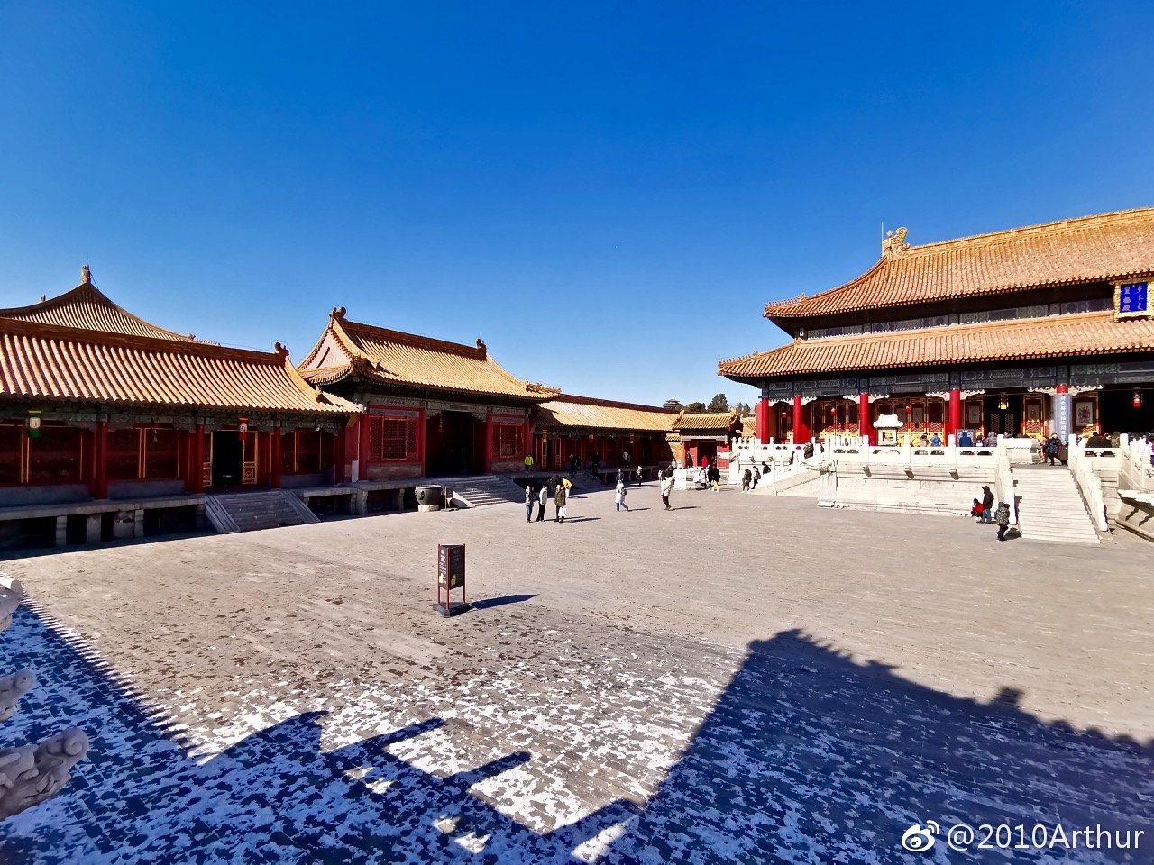 手机拍故宫，很给力！故宫分“前朝”和“后寝”两大部分