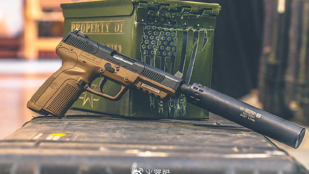 【手枪界的威猛先生】比利时FN57手枪图集|手枪|威猛先生|卡宾_新浪新闻