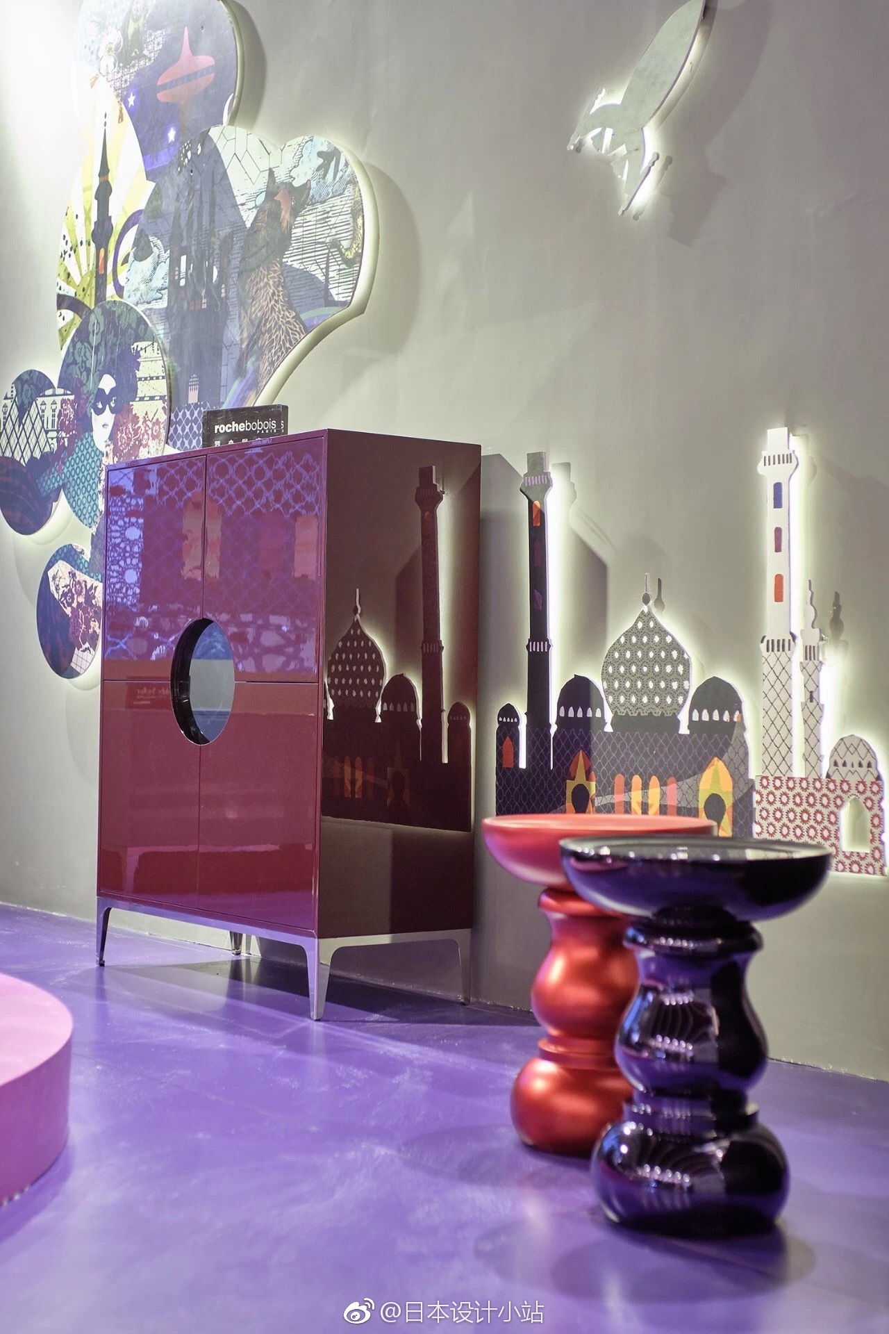 荷兰设计大师Marcel Wanders为Roche-Bobois罗奇堡设计的Globe Trotte