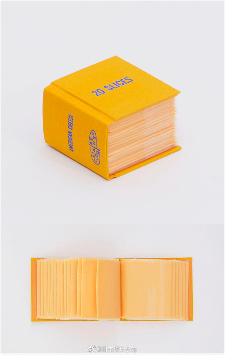 设计师Ben Denzer制作了一系列“特别”的书籍|奶酪|书籍|番茄酱_新浪新闻