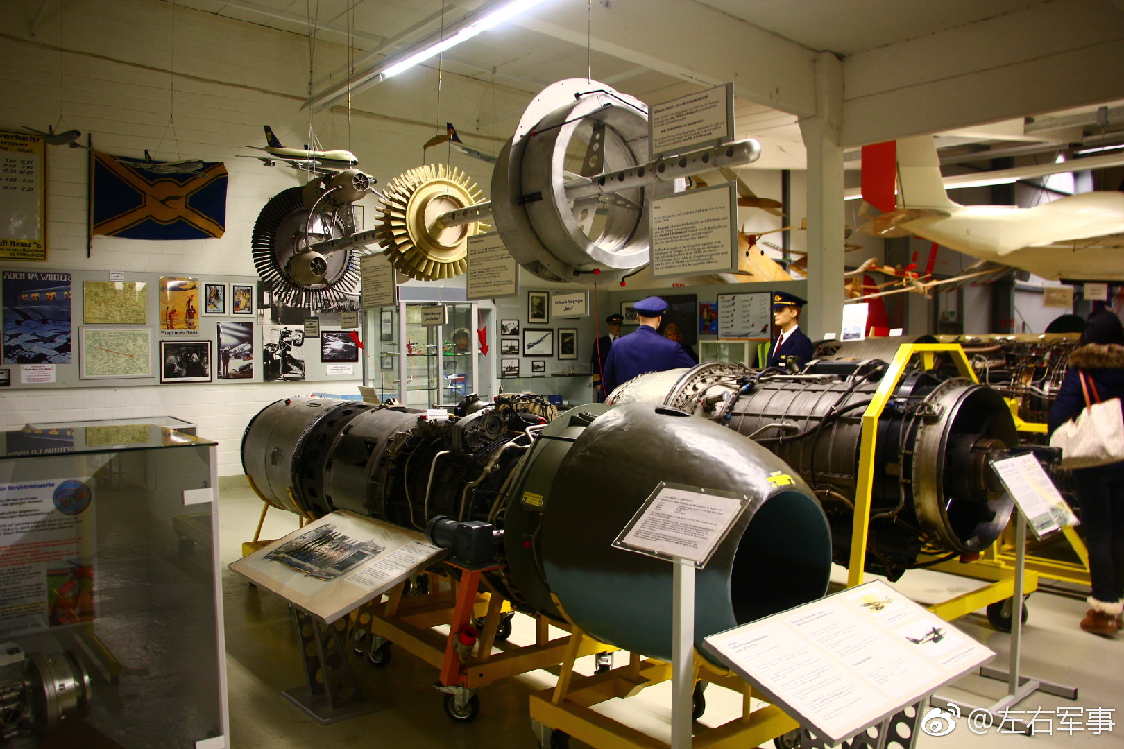 图为德国汉诺威空军博物馆珍藏的Jumo004发动机Jumo 004是世界首款投|空军博物馆|发动机|汉诺威|战斗机|首款_新浪新闻