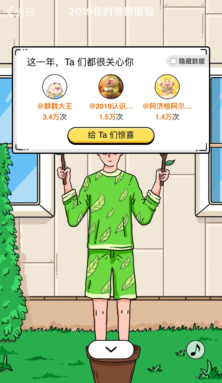 这一年我的常用表情是,因为你们我的心总是扑通扑通忙个不停