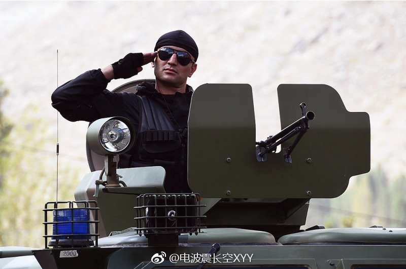 塔吉克斯坦边防部队装备的北方工业VP-11型防地雷反伏击车、陕西宝鸡|塔吉克斯坦|通用机枪|宝鸡_新浪新闻