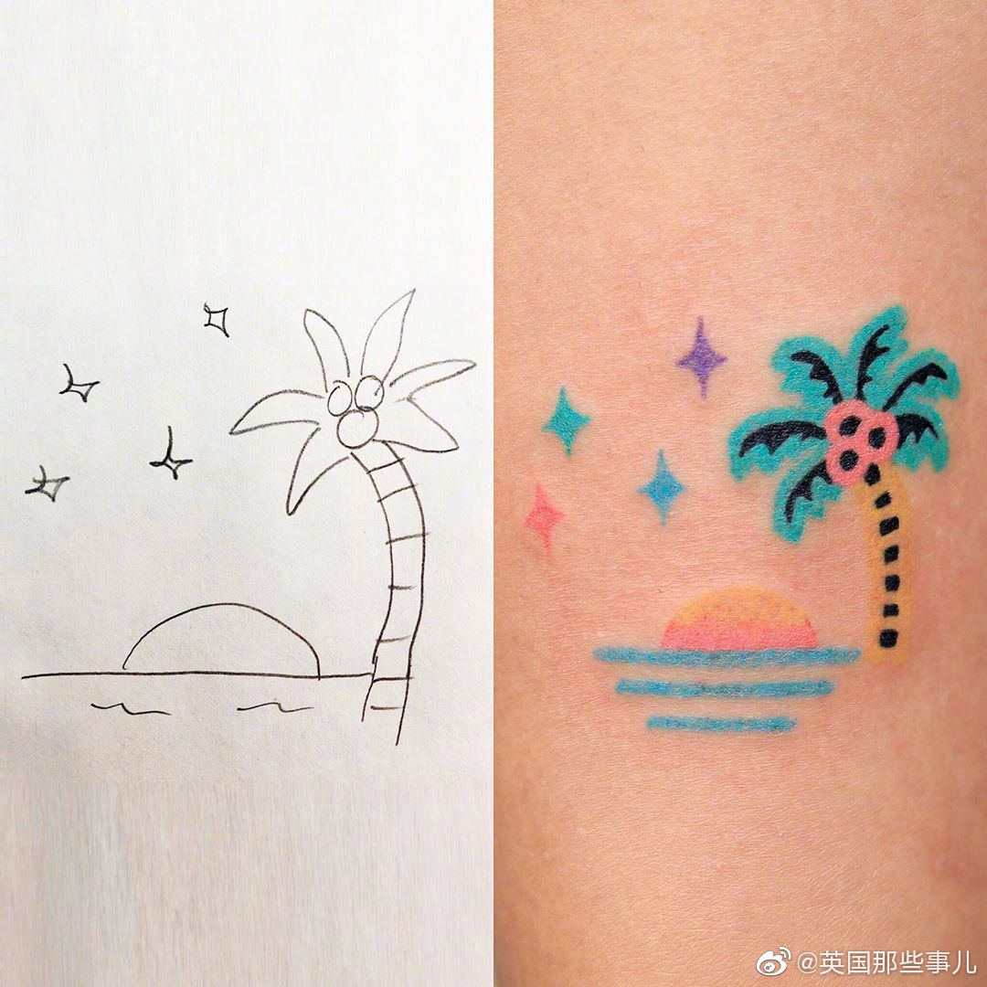 纹身师ZZBOY请客人亲手画出想要的草稿