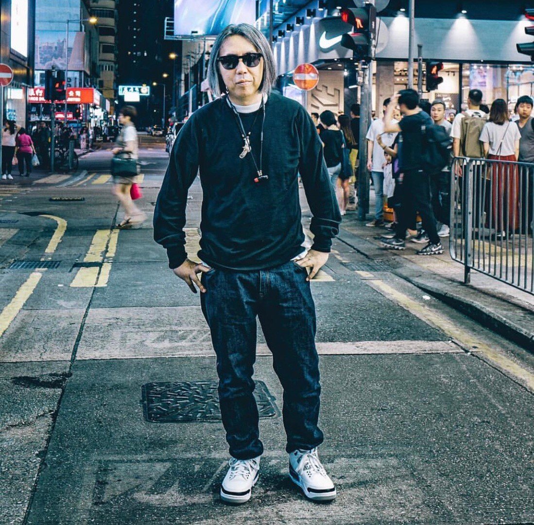 藤原浩亲自上脚展示Fragment x Air Jordan 3 Sample|藤原浩_新浪新闻