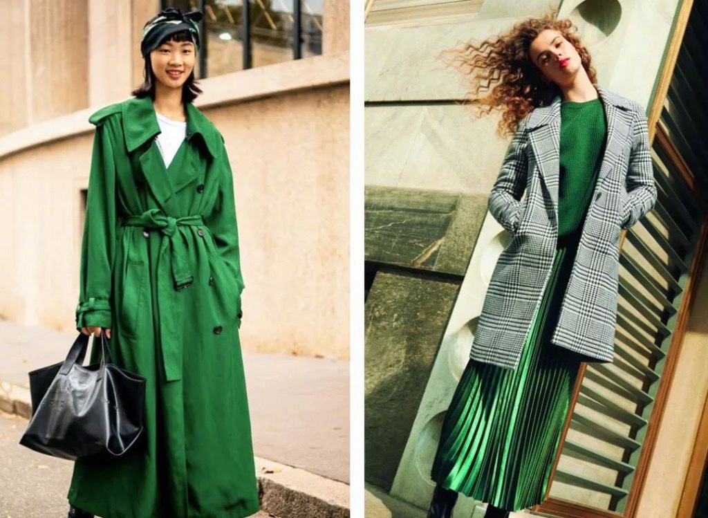 2019不可错过的春夏流行色，由浅到深的绿色系，清新高雅，浓重深沉|绿色系|流行色_新浪新闻