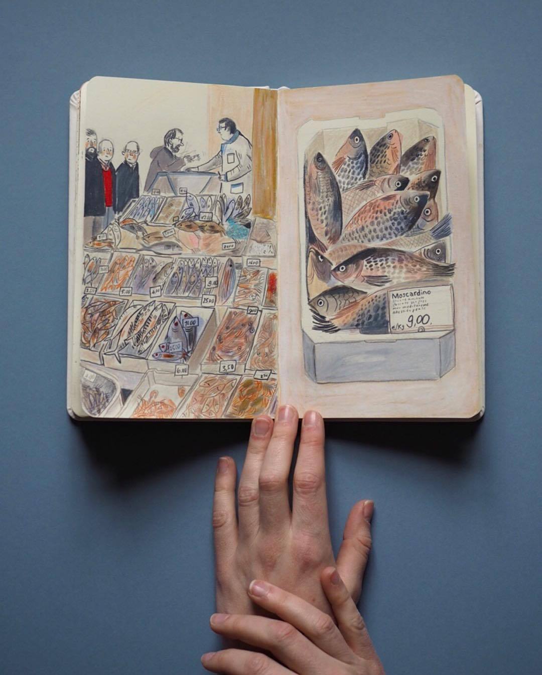 推荐插画师 Emma Carlisle