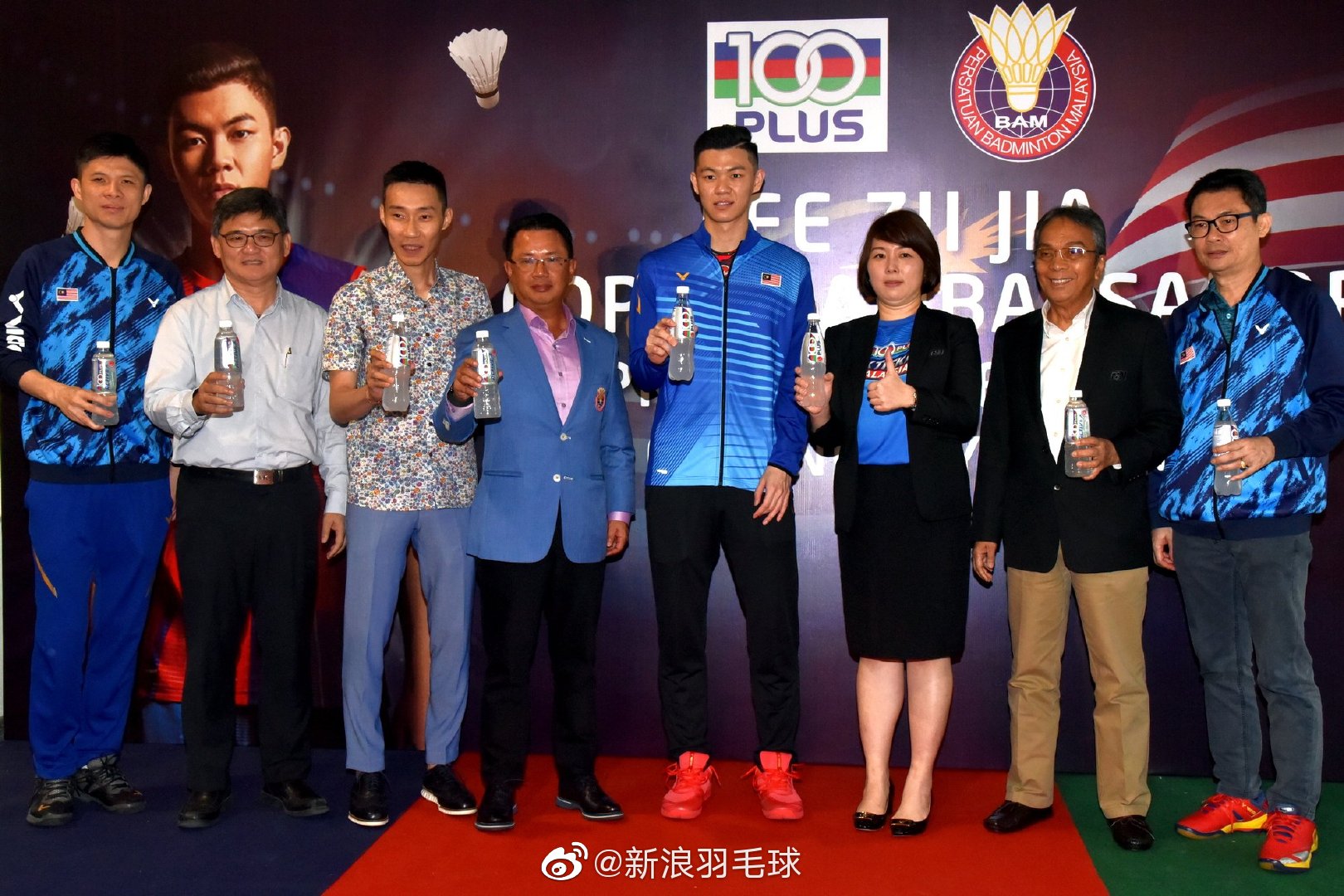 李梓嘉成为马来西亚著名运动饮料100plus最新的品牌大使