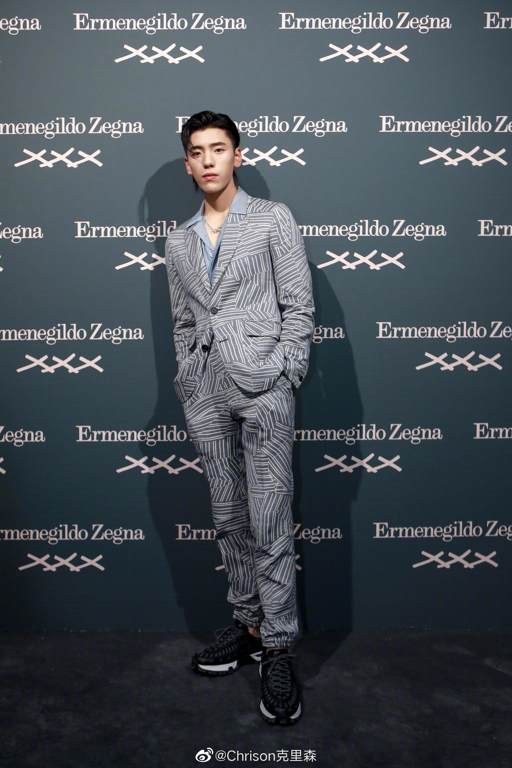 身为杰尼亚品牌好友的王子异，首度亮相Zegna 2020春夏米兰大秀|杰尼亚|米兰|好友_新浪新闻