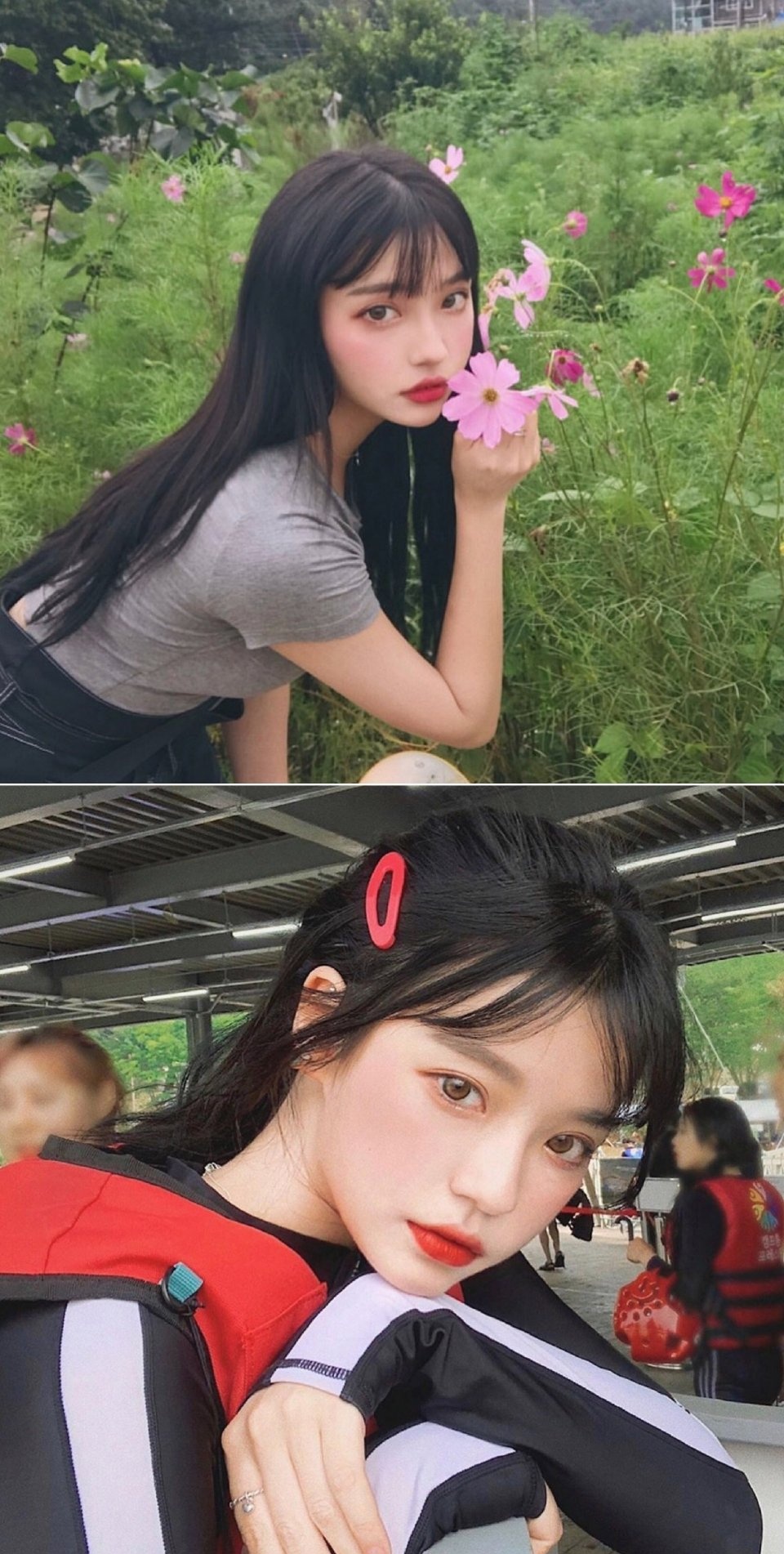 你搅散一池星光，成为我的月亮。ins：jung.y00n