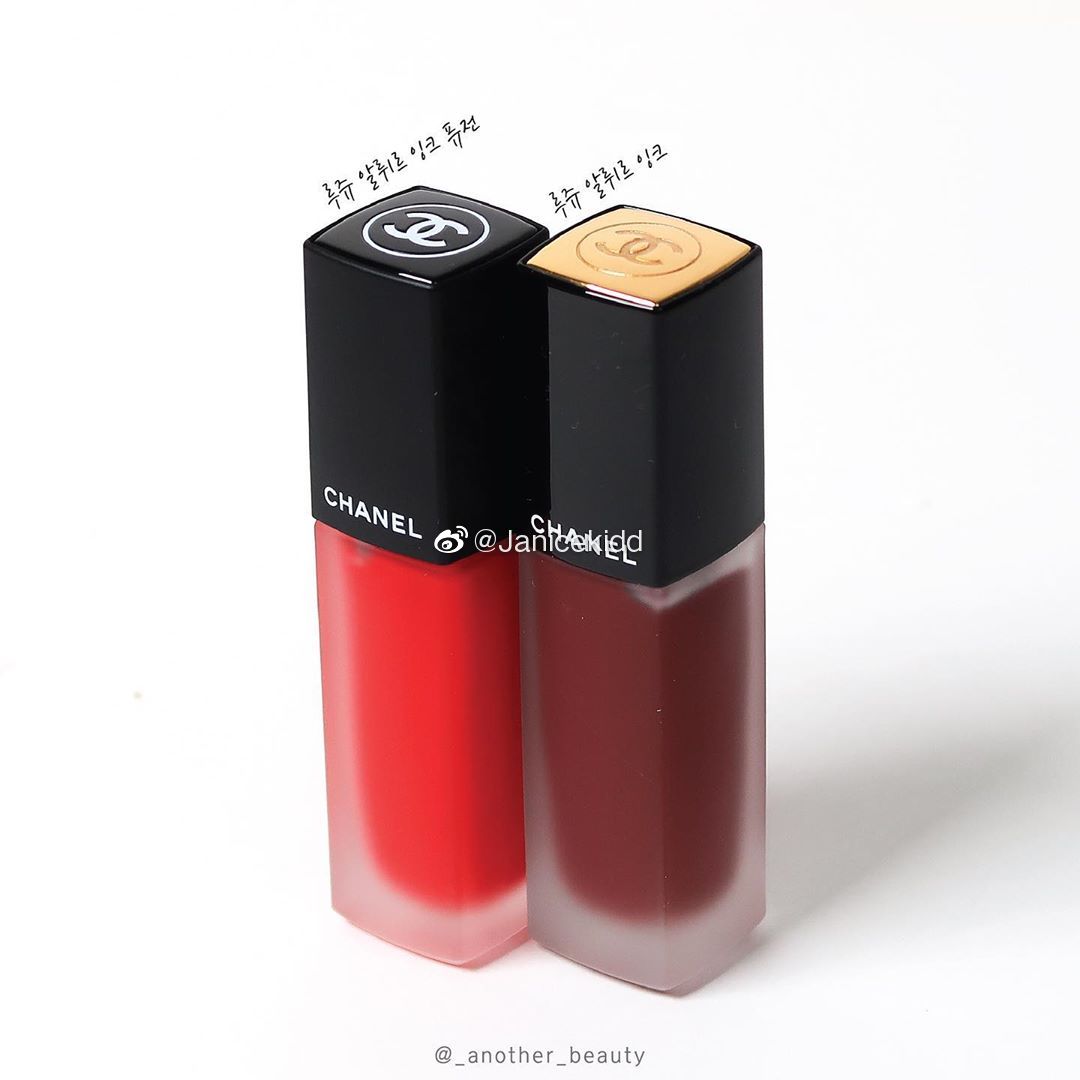 CHANEL 2019年秋季新品哑光唇釉Rouge Allure Ink Fusion 试色分