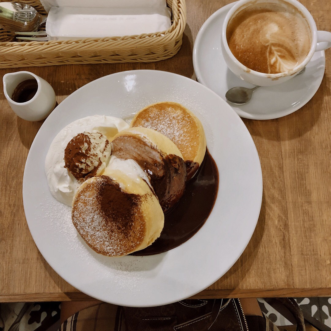 一吃就沦陷的pancakes 这次在大阪旅游，第一次吃了happy pancake|丝滑|旅游|甜品_新浪新闻