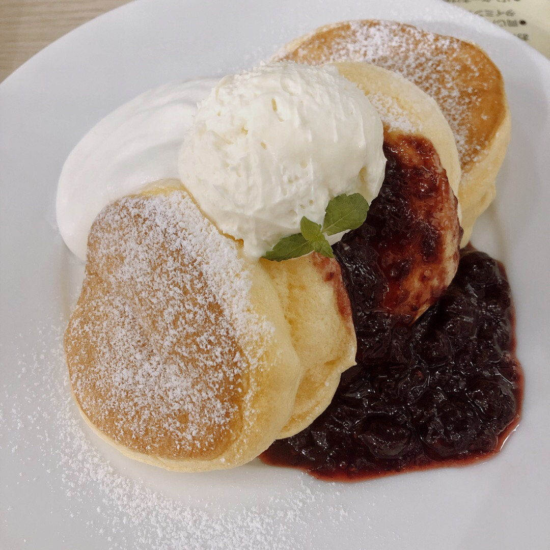 一吃就沦陷的pancakes 这次在大阪旅游，第一次吃了happy pancake|丝滑|旅游|甜品_新浪新闻