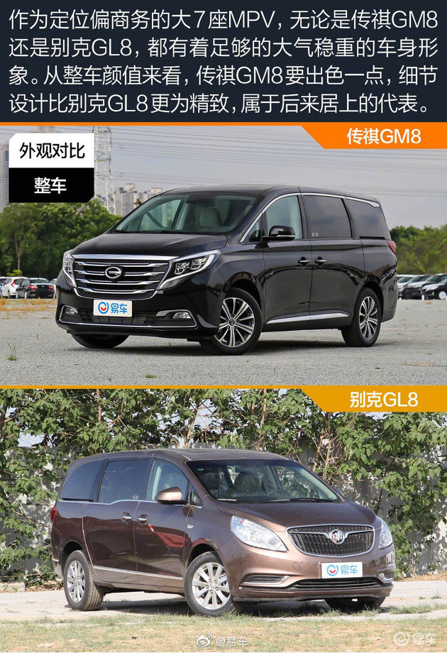 大7座MPV的新老较量 广汽传祺GM8对比别克GL8-新浪汽车