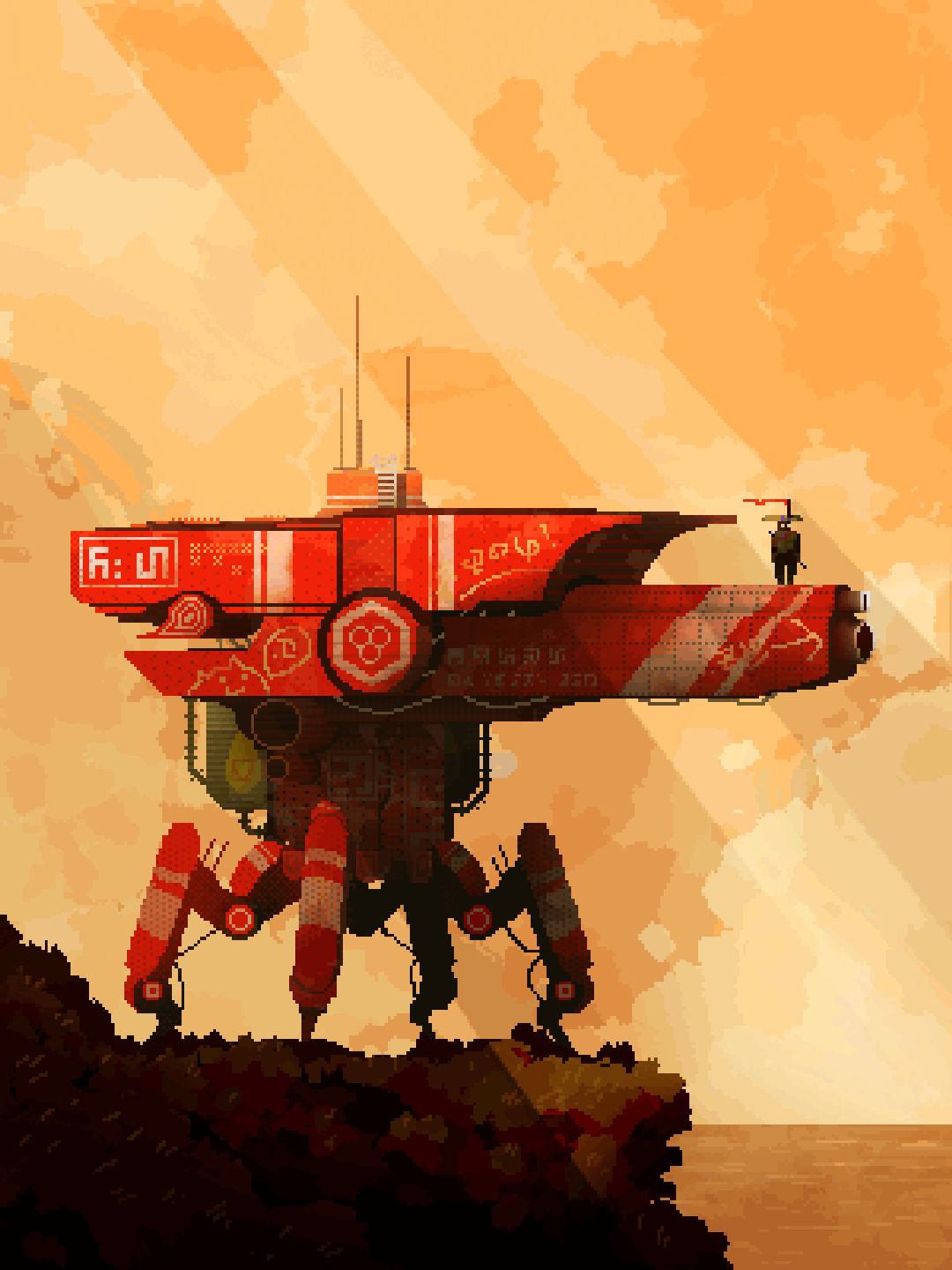 像素艺术爱好者Kenze Wee Hon Ming的作品|乌托邦|像素|爱好者_新浪新闻