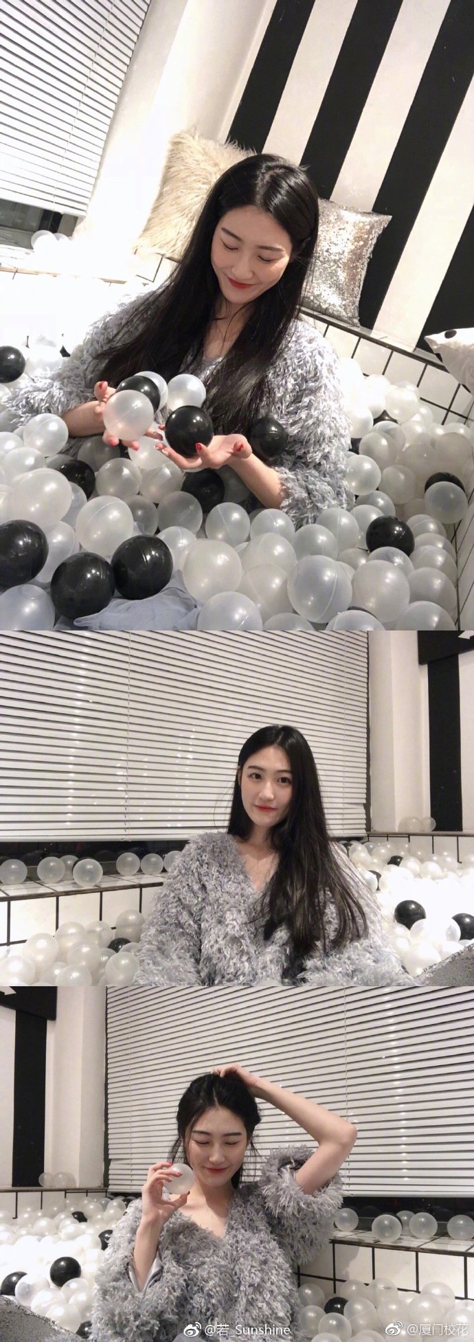 她叫李若文，97年，就读于沈阳师范大学，身高173cm，你觉得几分呢