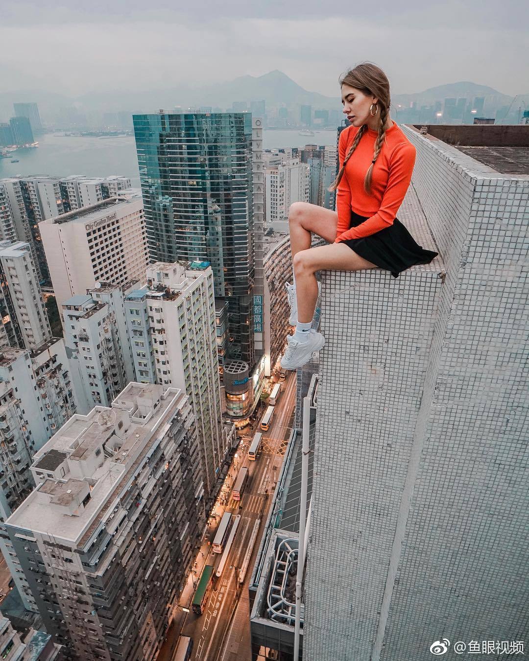 掉下去就不美了，注意安全啊~.angela_nikolau