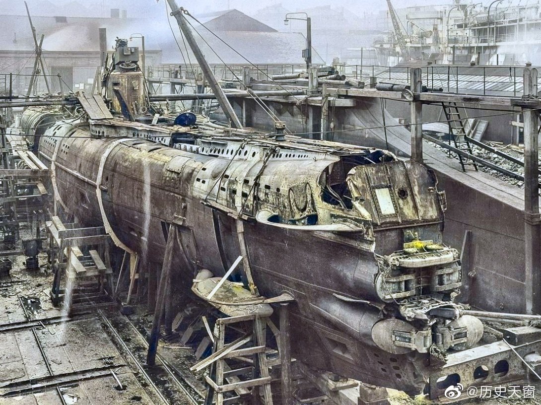 百年前的德国军工产品，潜艇UB110号