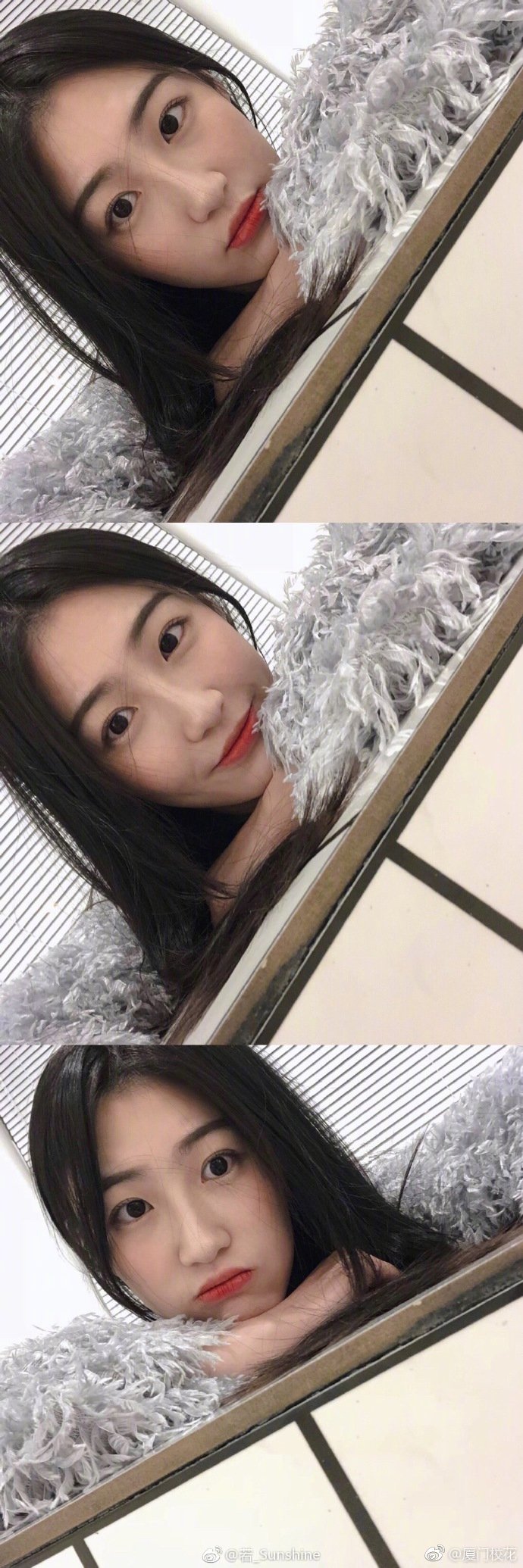 她叫李若文，97年，就读于沈阳师范大学，身高173cm，你觉得几分呢