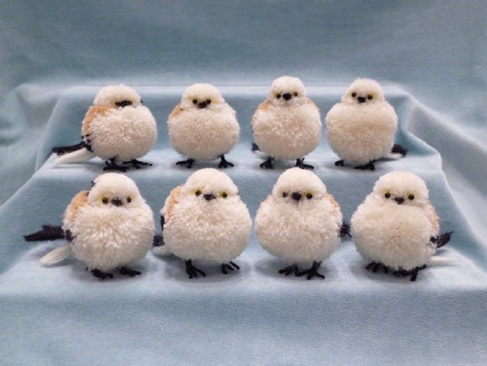 日本大师 trikotri 的羊毛毡作品 ,太可爱了~: trikotri