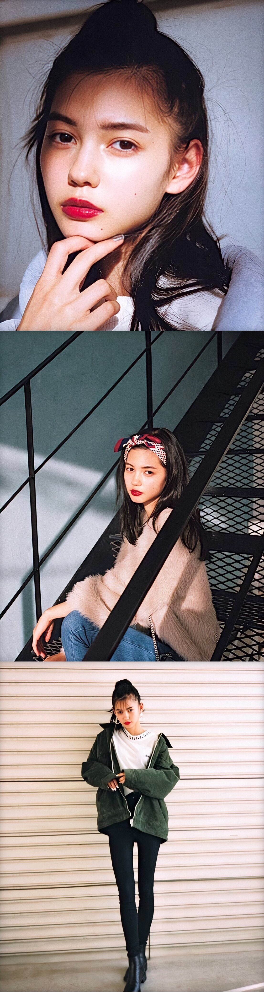 爱花Erica 00后日本加拿大混血模特ins： hi_erica_|00后|混血|模特_新浪新闻