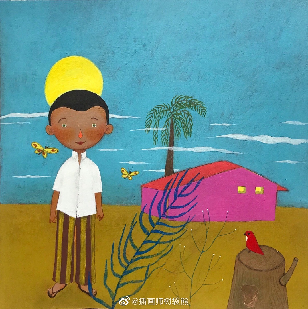 国外插画师 Haya Halaw 童梦插画设计作品|童梦|插画师|插画设计_新浪新闻