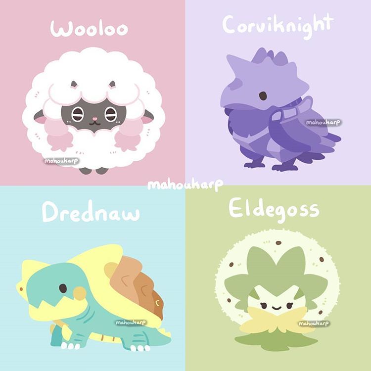 插画师mahoukarp绘制的可爱动物，萌到让人忍不住去戳戳。|插画师|可爱|萌到_新浪新闻