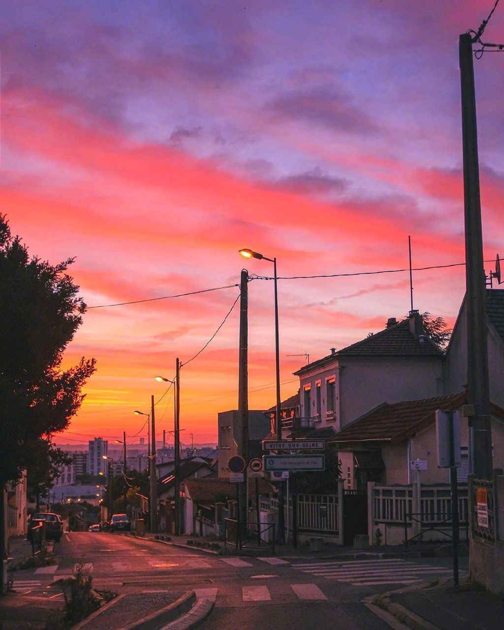 日落西山头，人约黄昏后。| ins _hello_dongwon|日落|山头_新浪新闻