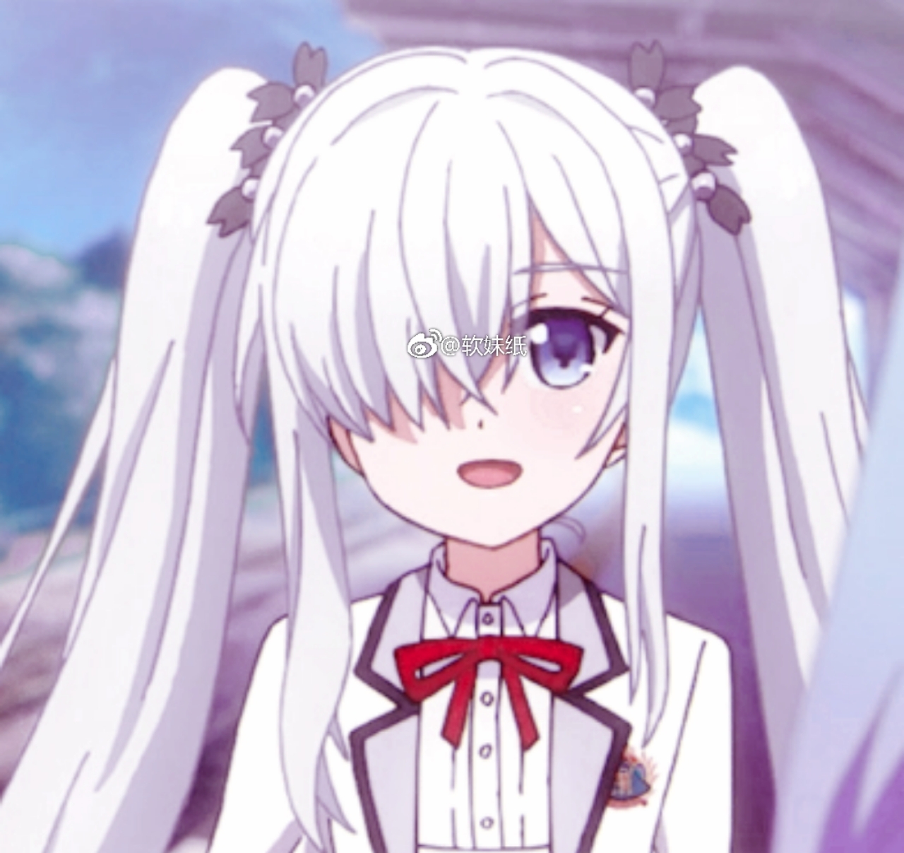 自截头像《ZX Code reunion》银发双马尾~