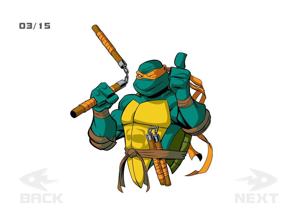 2003年2月8日《Teenage Mutant Ninja Turtles》主角