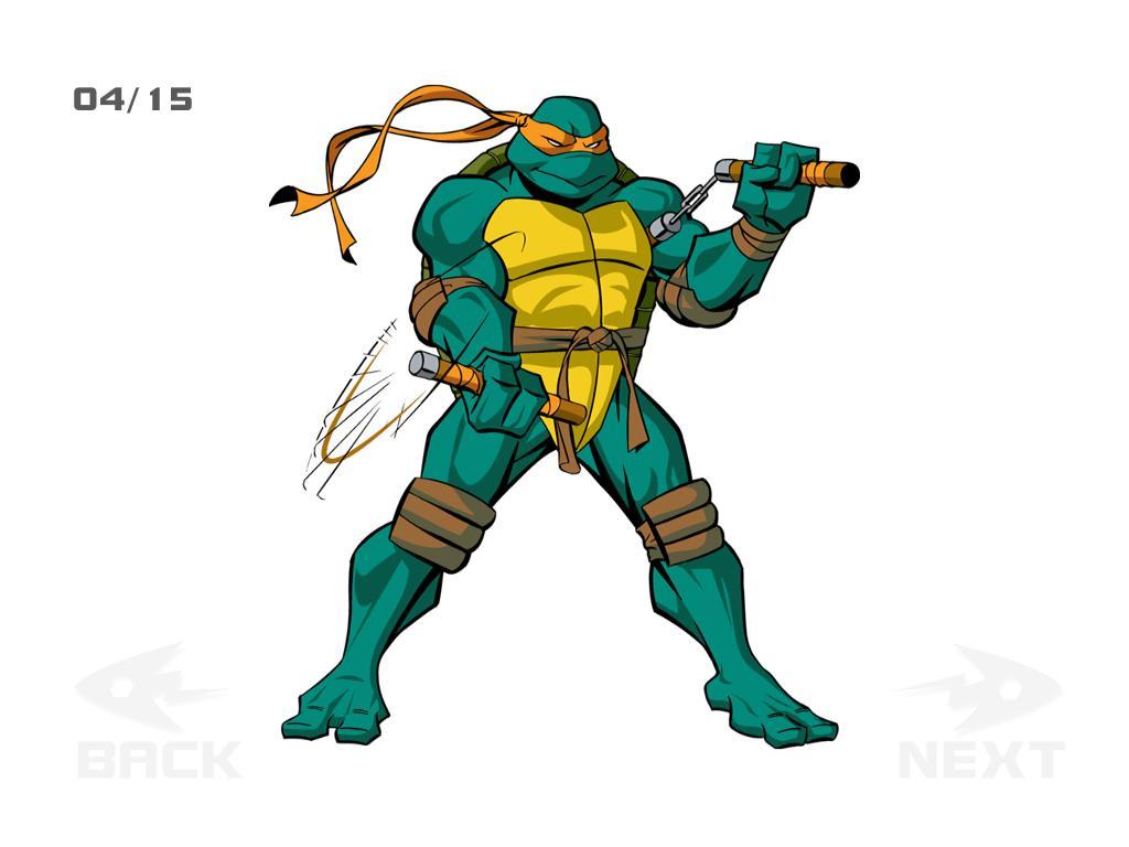 2003年2月8日《Teenage Mutant Ninja Turtles》主角