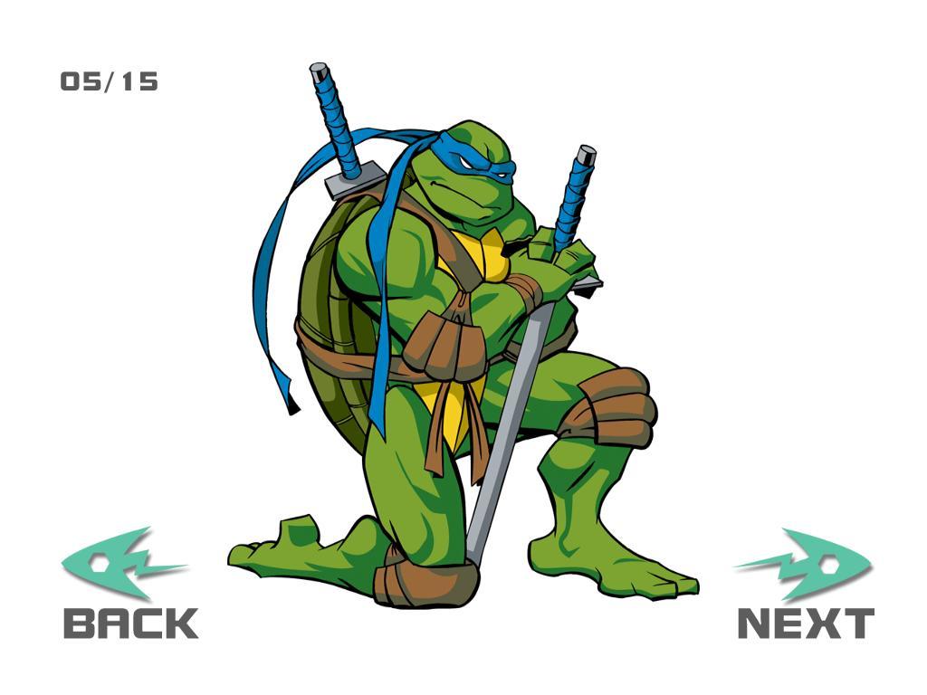 2003年2月8日《Teenage Mutant Ninja Turtles》主角