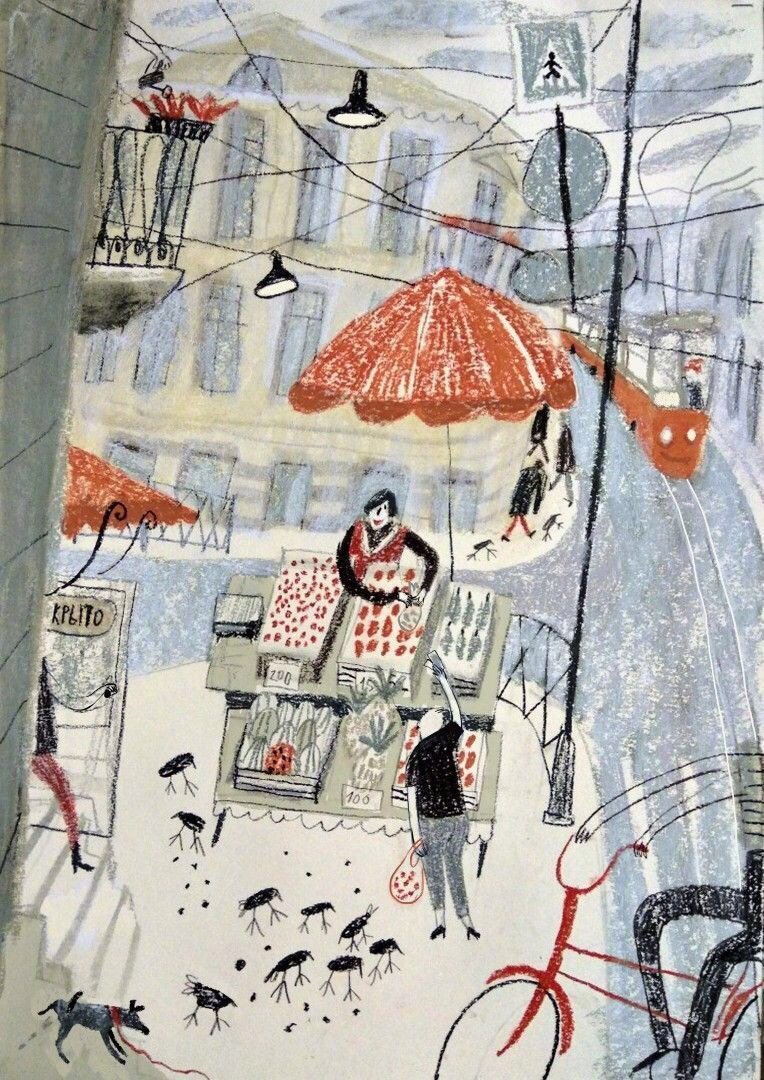 来自画家 Alice Yufa 绘画作品 | ins：ayuf11 @微博艺术|画家|绘画作品|艺术_新浪新闻