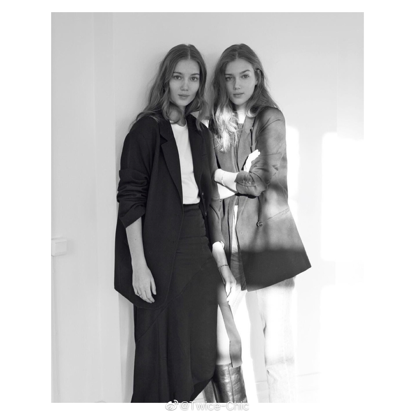 Amalie & Cecilie Moosgaard Nielsen | 来自丹麦的双胞胎模特姐妹组