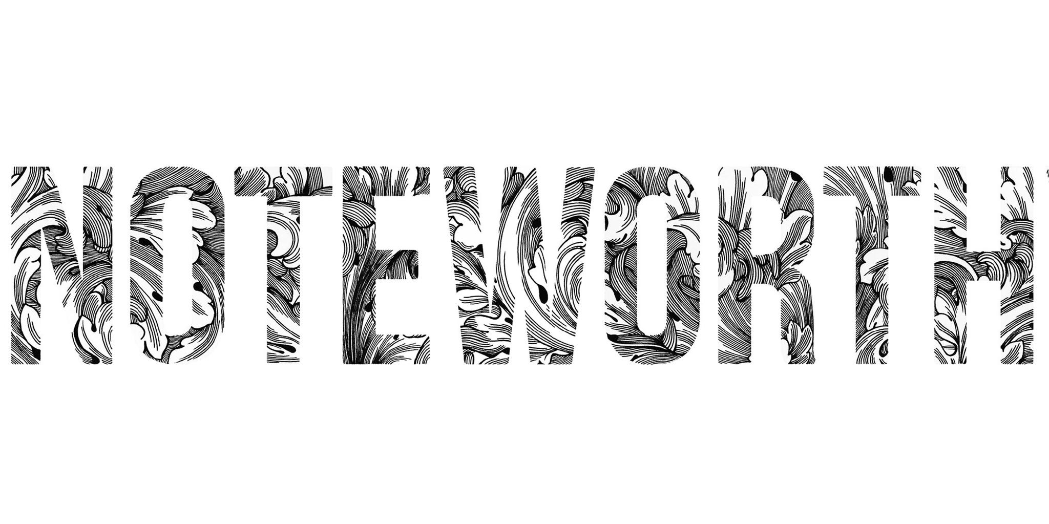 NOTEWORTHY WEDDINGS DESIGN 书法 插画 排版业 手绘