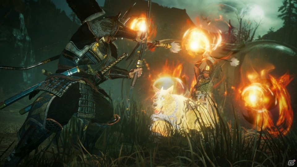 《仁王2》角色截图：柴田勝家、前田利家、蜂須賀小六