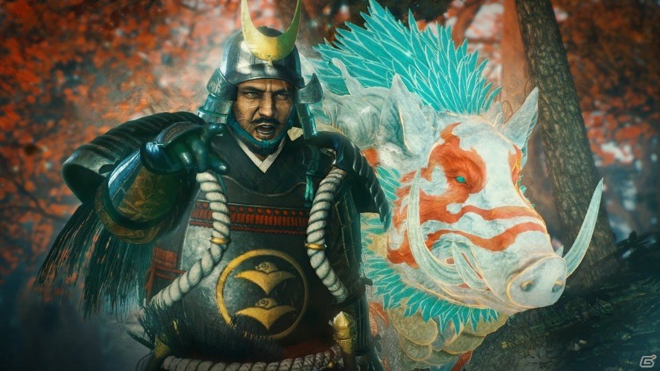 《仁王2》角色截图：柴田勝家、前田利家、蜂須賀小六