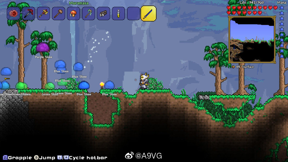 Spike Chunsoft公布创造类游戏《泰拉瑞亚》（Terraria）Switch中文版