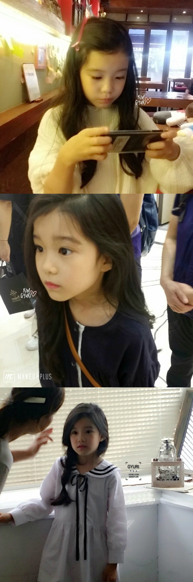 金奎丽 简直就是迷你版的IU 太可爱了|金奎丽|迷你版|可爱_新浪新闻