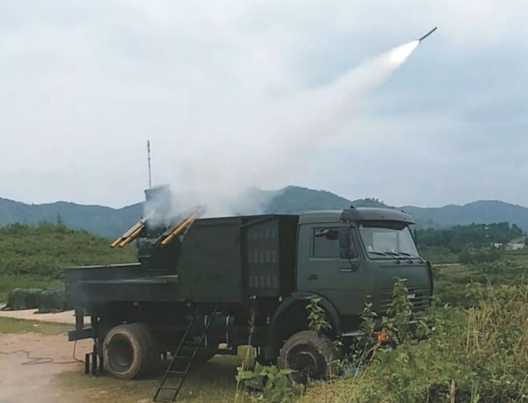 越南测试国产A72机动式短程防空系统