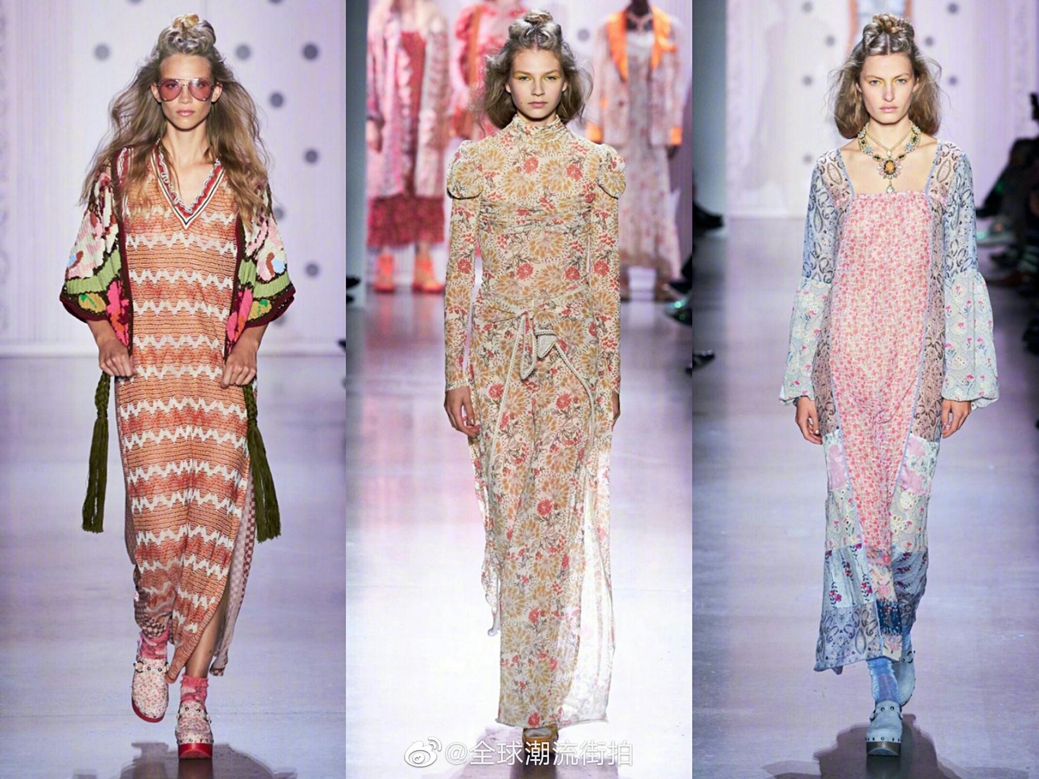 Anna Sui 2020春夏系列。忍不住沉迷其中的梦幻田园风|田园风|梦幻|色系_新浪新闻