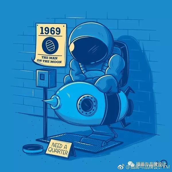 意大利的插画师、T恤图案设计师Elia Colombo，他的画作天马行空|插画师|画作|T恤_新浪新闻