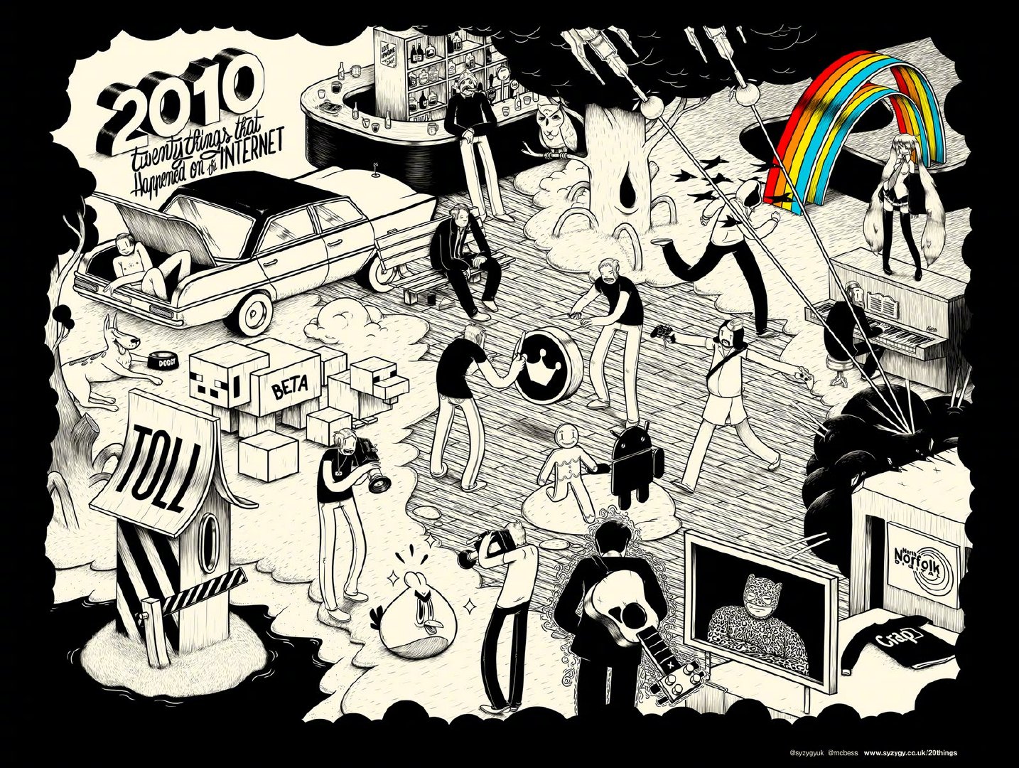 德国🇩🇪插画家、导演 Matthieu Bessudo 绘画作品 | mcbess