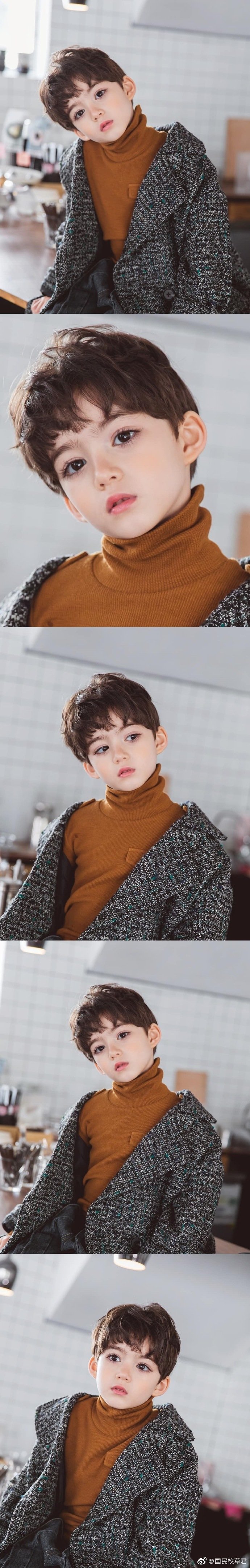 韩国混血小正太Cooper Lunde 是睫毛精本精没错了真好看！