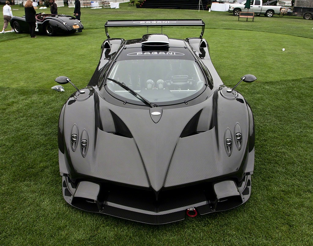 帕加尼Zonda R，一枚黑色碳纤猛兽！-新浪汽车