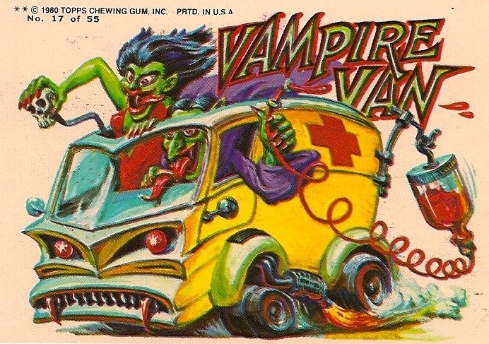 “怪奇车手”（1980），Norm Saunders 与 Gary Hallgren 绘制