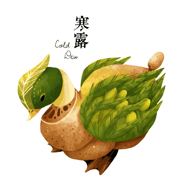 Cinyee Chiu创作的动物版二十四节气，活灵活现