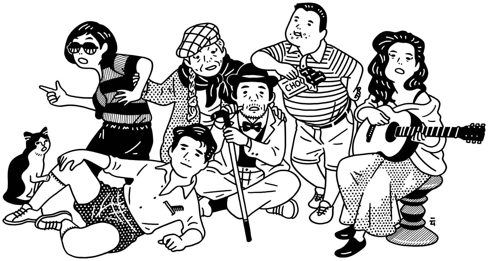 日本插画师 二村大輔(Nimura Daisuke) | nimuradaisuke.tumblr|tumblr|插画师|教育_新浪新闻