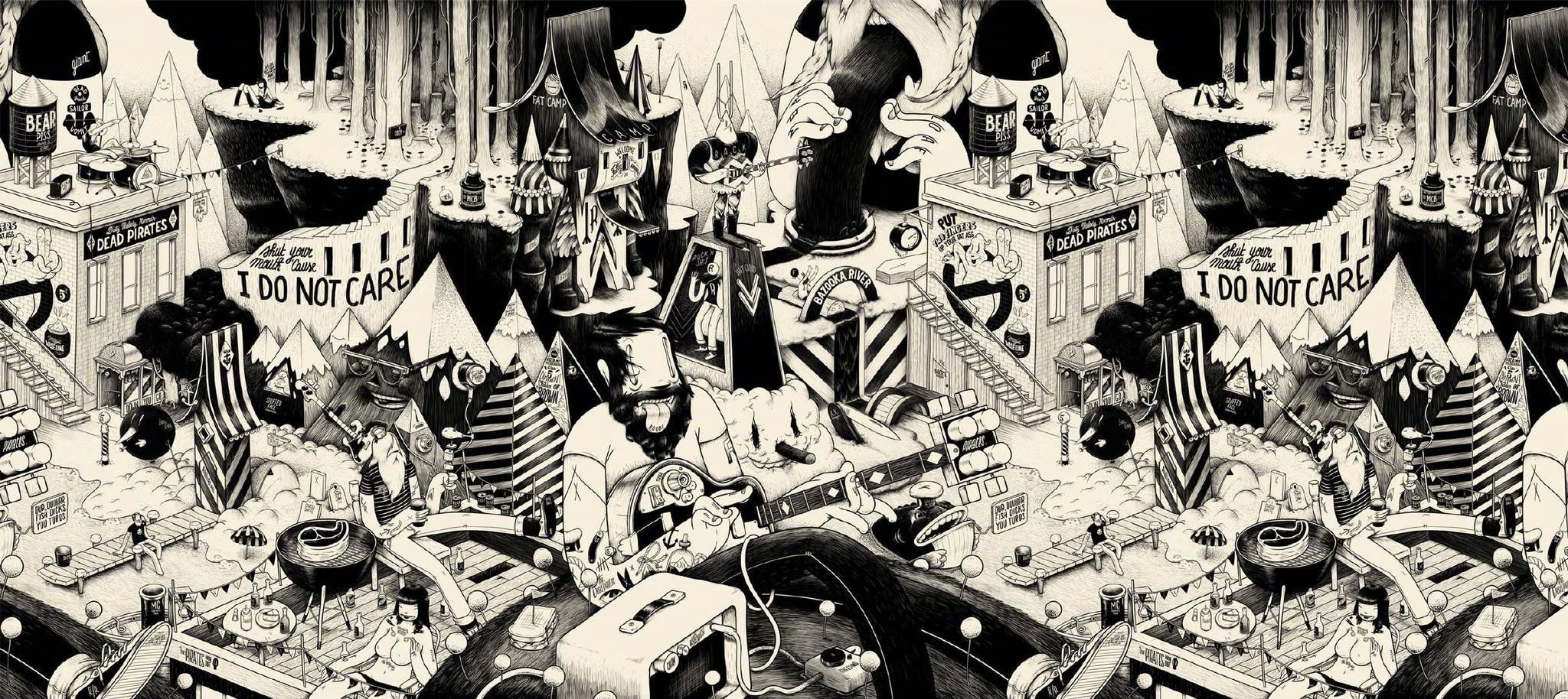 德国🇩🇪插画家、导演 Matthieu Bessudo 绘画作品 | mcbess