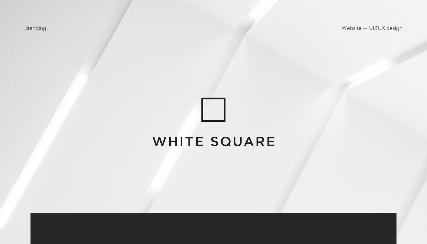 品牌设计丨White Square品牌，White Square Capital是一家投资机构|投资机构|工作室|意大利_新浪新闻